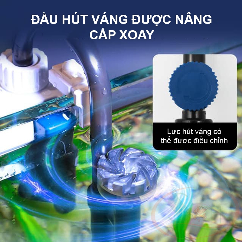 Lọc treo Sunsun YBG 300, 400, 500, 600 hút váng xoay - Shrimp Home