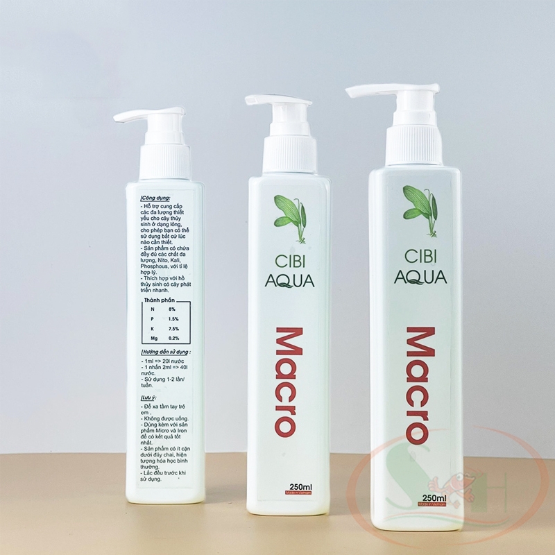 Phân nước Cibi Aqua Macro đa lượng bổ sung nito phospho - Shrimp Home