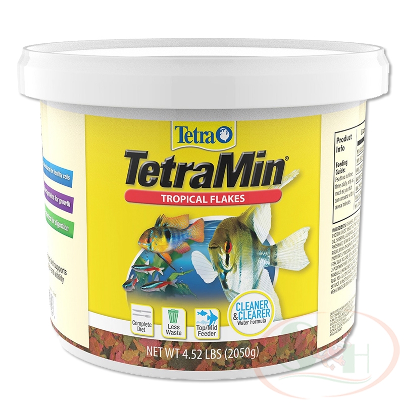 Thức ăn cá TetraMin Tropical Flakes (Tetra Min) dạng lá - Shrimp Home