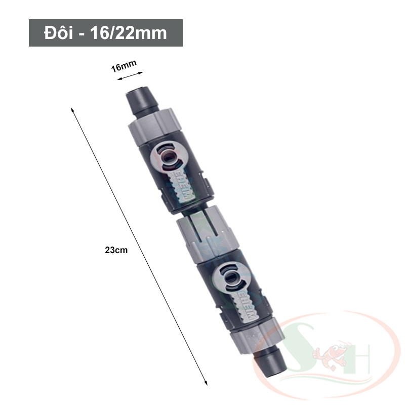 Van khóa Eheim Quick Release Tap 9, 12, 16 mm tăng giảm - Shrimp Home