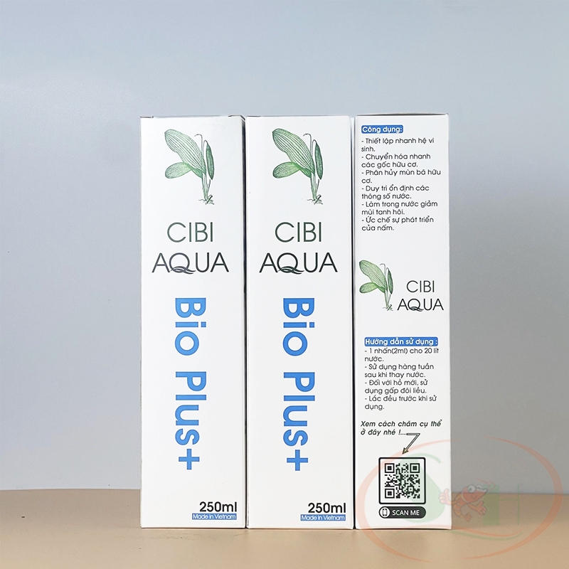 Vi sinh nước Cibi Bio Plus xử lý phân hủy cặn thải cá - Shrimp Home