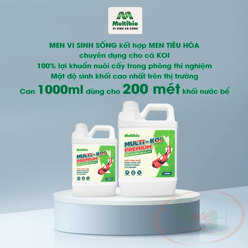 Vi sinh nước MultiBio Multi Koi Premium men đậm đặc - Shrimp Home