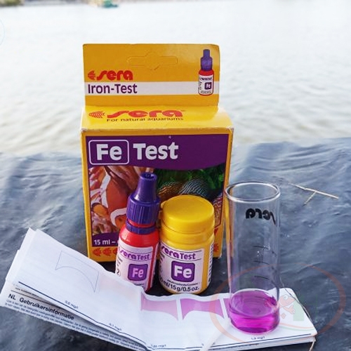 Sera Fe Test - Kiểm tra sắt, iron, test vi lượng Sera | Shrimp Home
