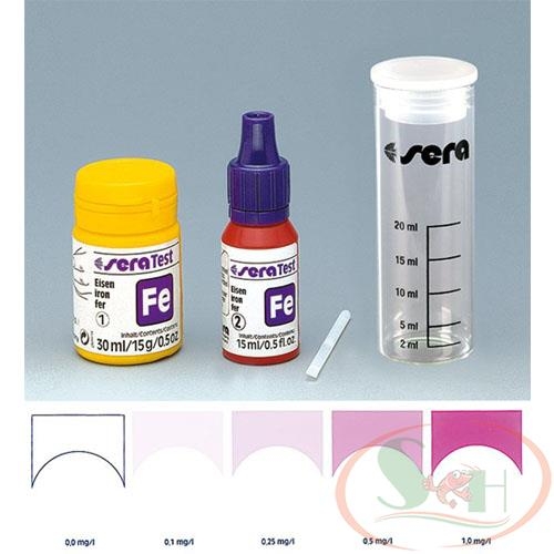 Sera Fe Test - Kiểm tra sắt, iron, test vi lượng Sera | Shrimp Home