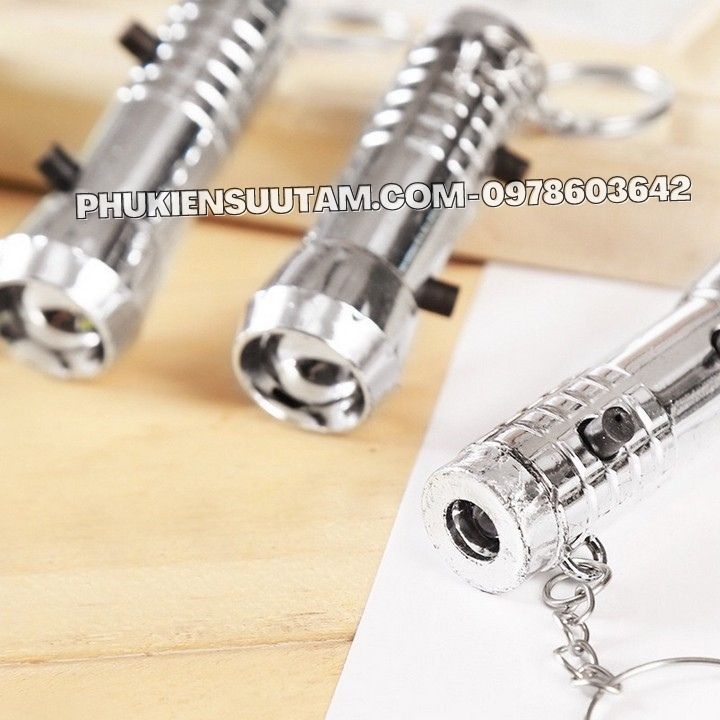 Đèn Pin Siêu Rẻ Ánh Sáng Tím UV 2 Đầu