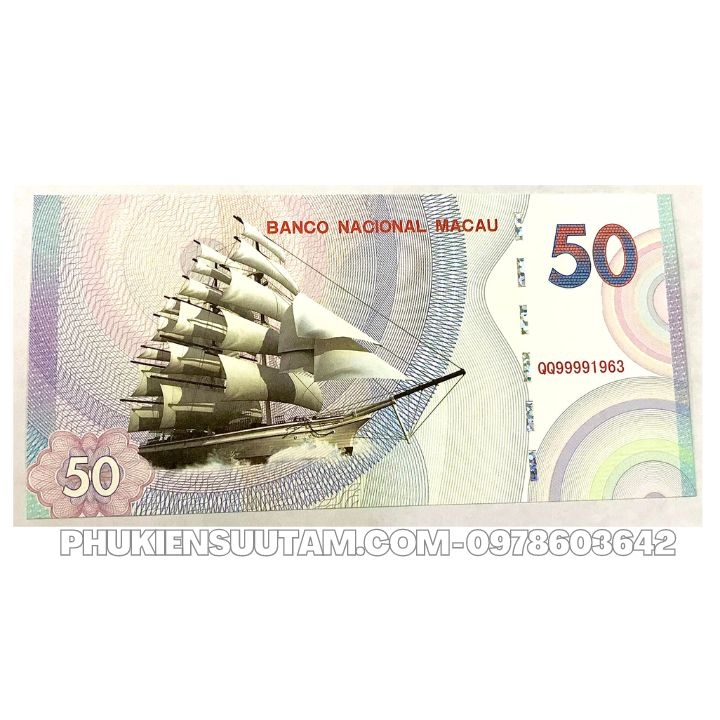 Tiền Lưu Niệm Macao Thuận Buồm Xuôi Gió