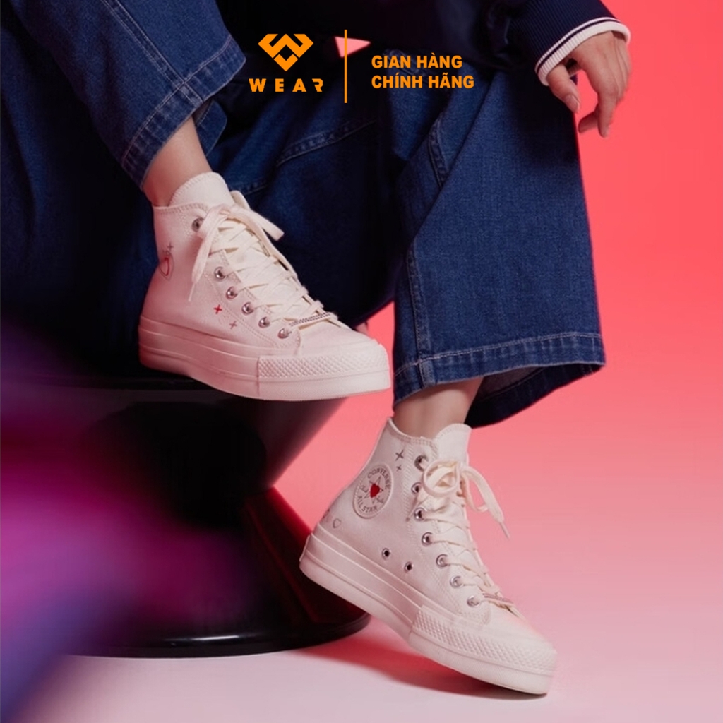 Giày Converse Valentines Y2K Heart Lift Platform - A09114C WearVN