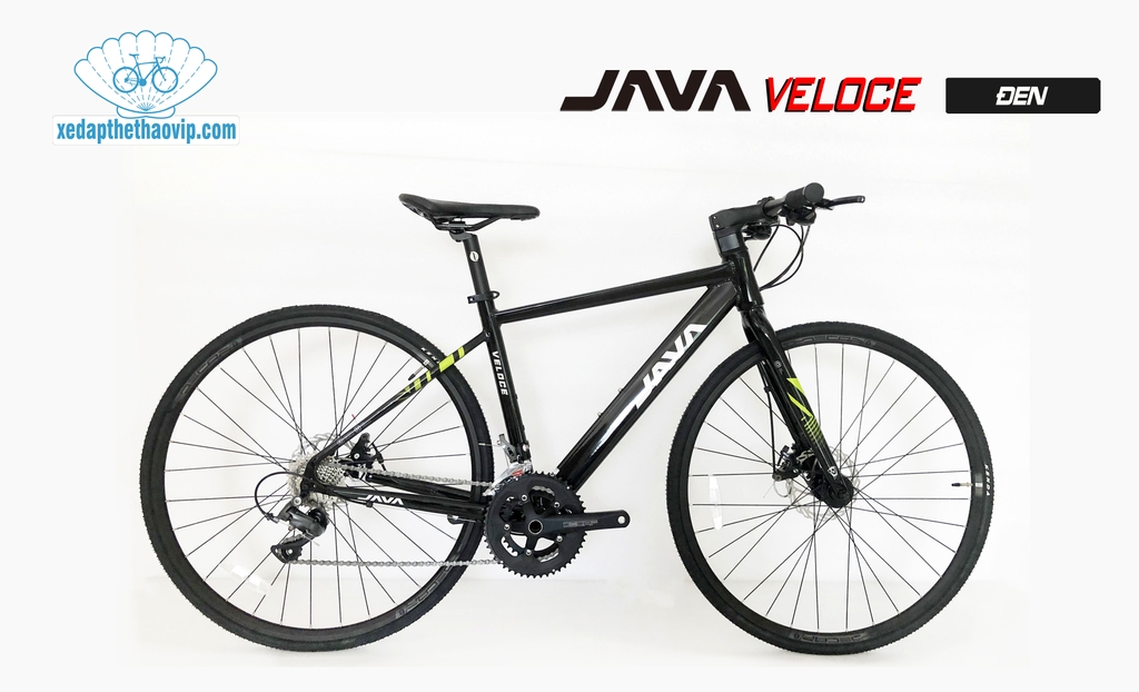 Xe đạp touring JAVA VELOCE: Full Nhôm nhẹ, Group SHIMANO 2x8 tốc độ ...