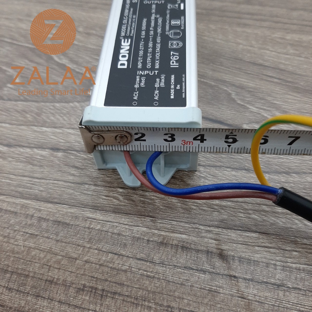 Nguồn Driver Led 50W DONE, Bảo hành 2 năm, ZDRIVER-D50MP ZALAA | ZALAA ...