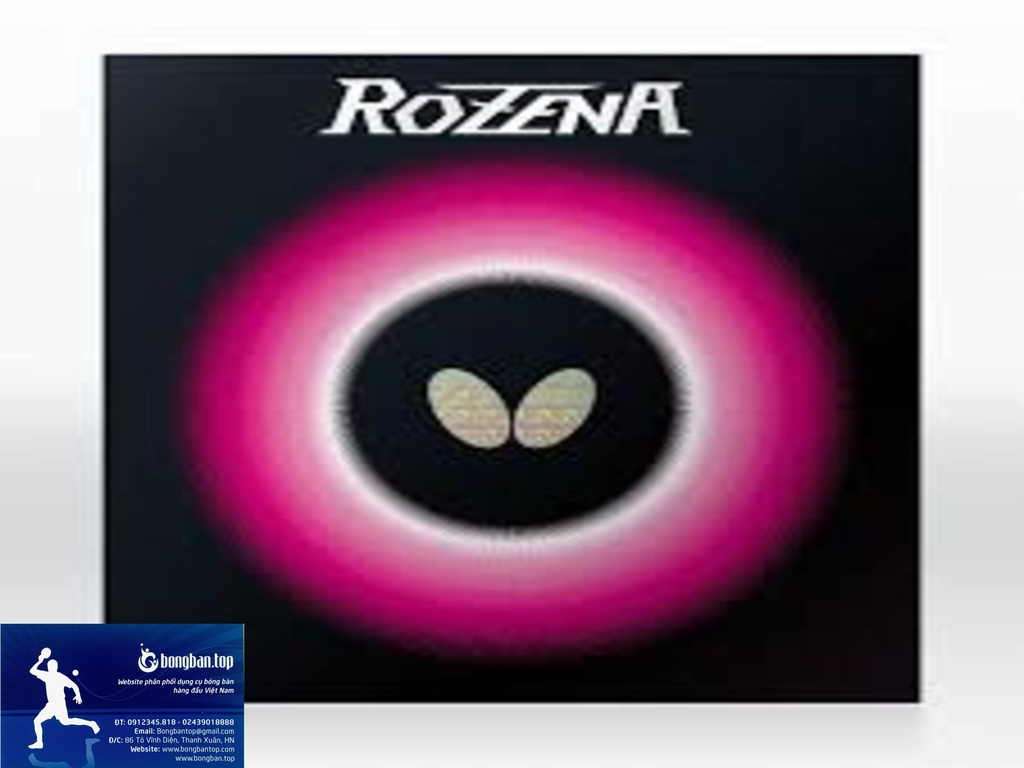 Mặt vợt Butterfly Rozena - Mặt vợt Butterfly Nhật Bản- Bảo hành chính ...