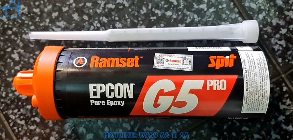 Ramset Epcon G5 Pro 600ml - Keo cấy thép | Chống thấm ATH Group - Vật ...