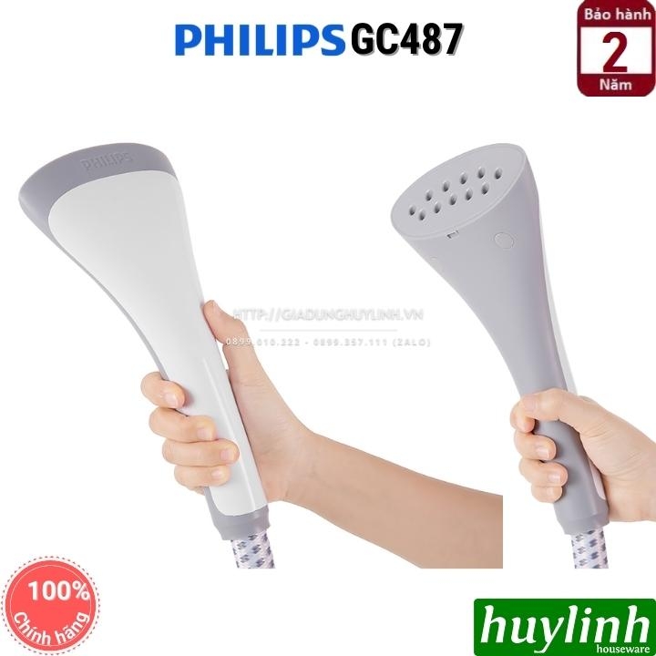 Bàn ủi hơi nước dạng đứng Philips GC487/89 - Hàng chính hãng