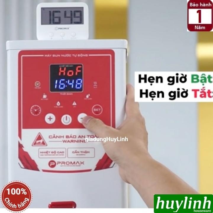 Máy đun nước nóng tự động Promax PA-B40L - 40 lít/h