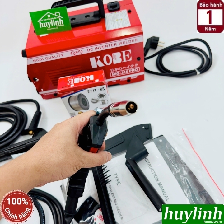Máy hàn 3 chức năng Kobe MIG-315 PRO - Tặng 1kg cuộn hàn