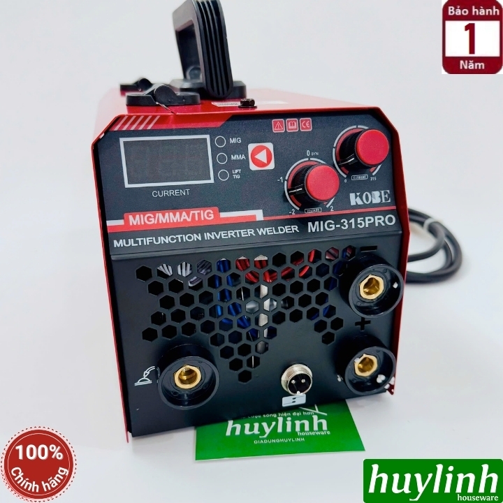 Máy hàn 3 chức năng Kobe MIG-315 PRO - Tặng 1kg cuộn hàn