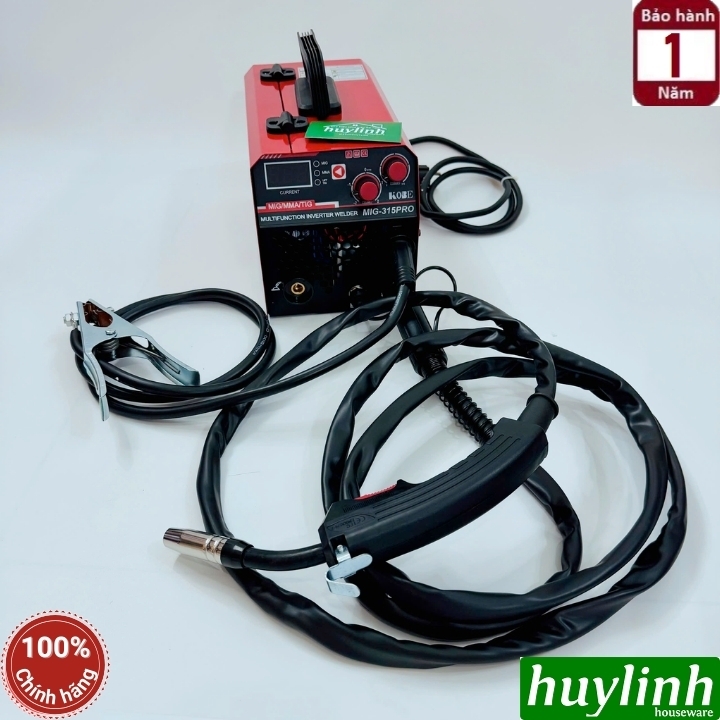 Máy hàn 3 chức năng Kobe MIG-315 PRO - Tặng 1kg cuộn hàn