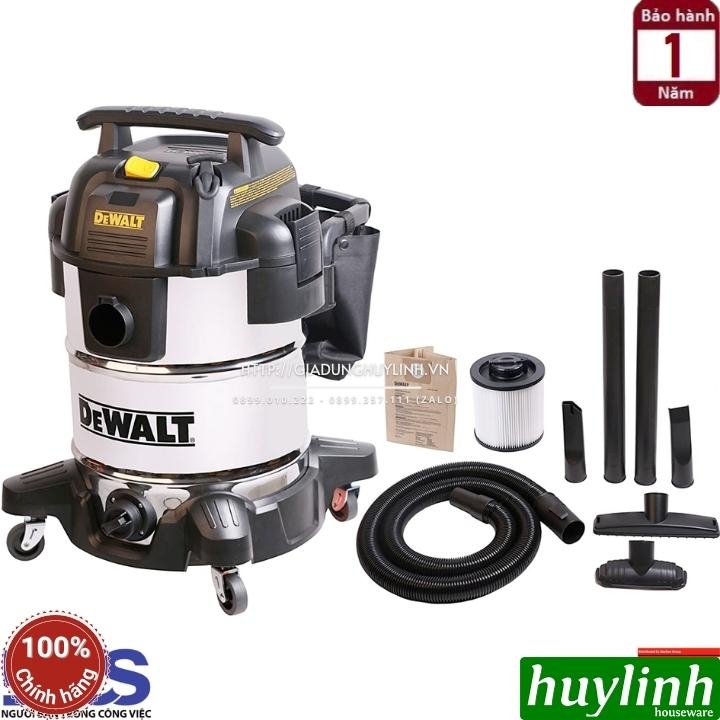 Máy hút bụi 3 chức năng Dewalt DXV38S – 38 lít - Hút bụi khô - Ướt ...