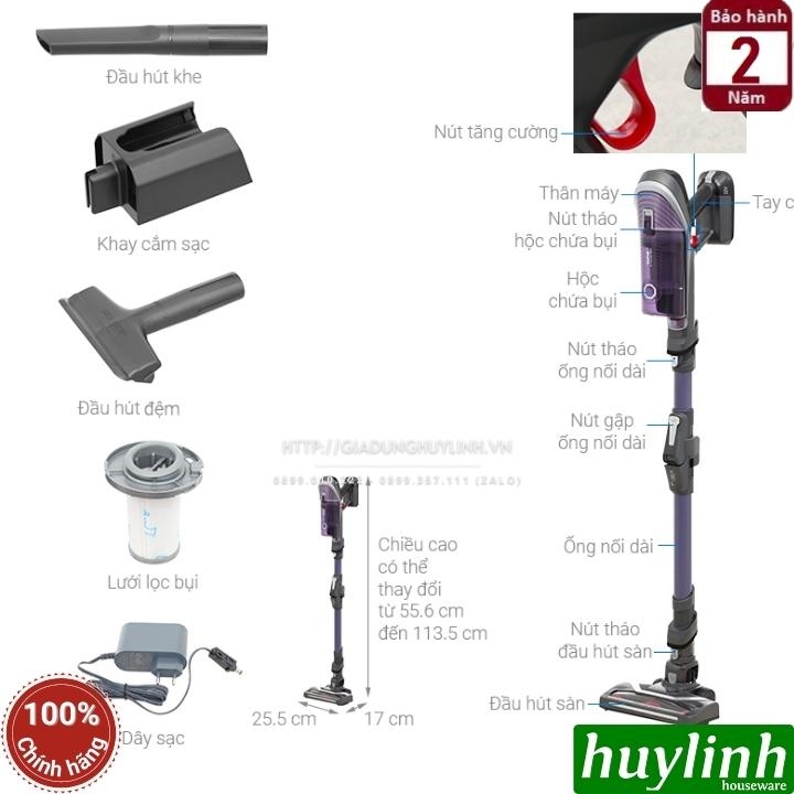 Máy hút bụi không dây dùng pin Tefal TY9639WO - X-force Flex 8.60