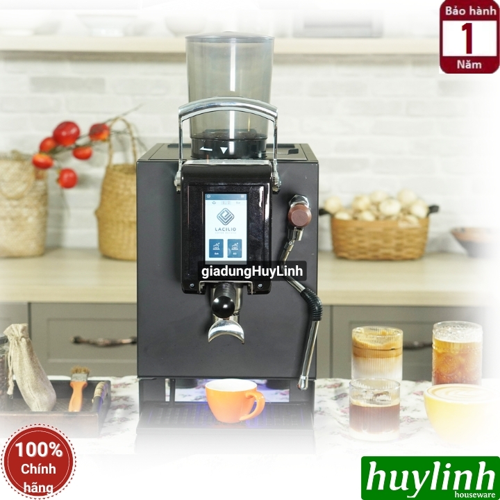 Máy pha cà phê Lacilio Simple LS200 - tích hợp máy xay - 200 ly/ngày