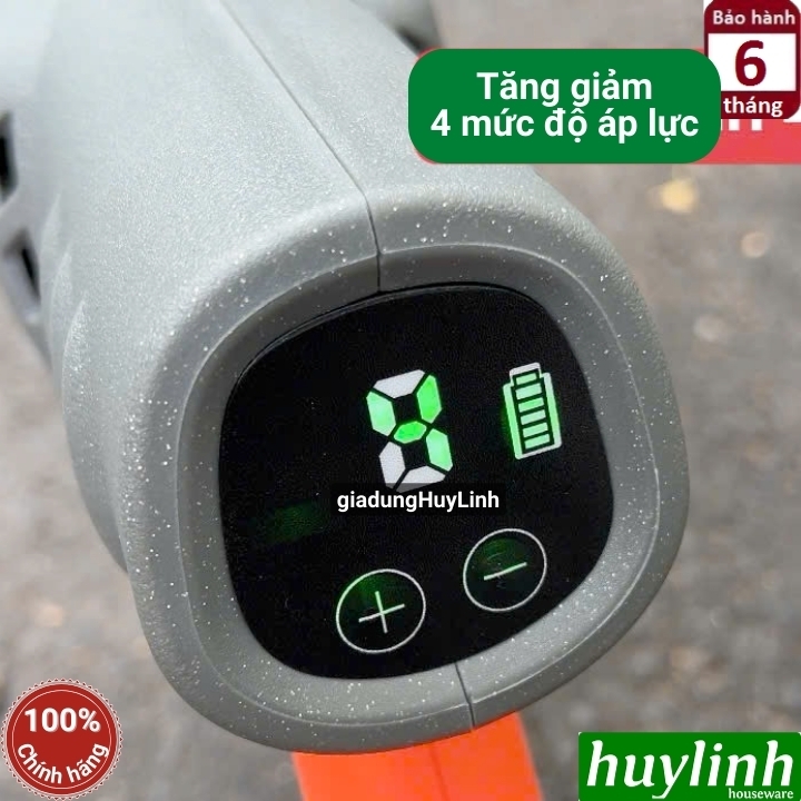 Máy xịt rửa xe dùng pin Dekton M21-SRX1405 PROMAX - không chổi than