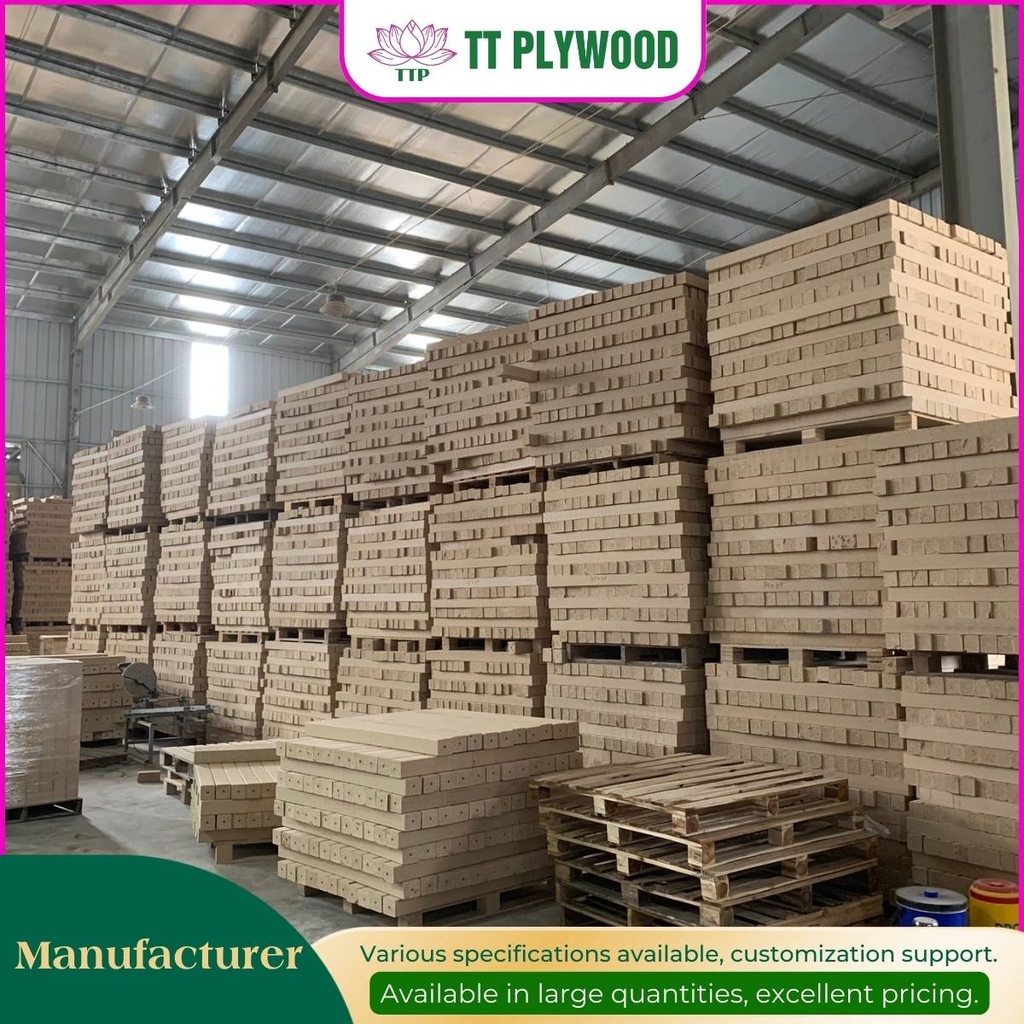 Chip Block - Compressed Wood Block for Pallets | TT PLYWOOD