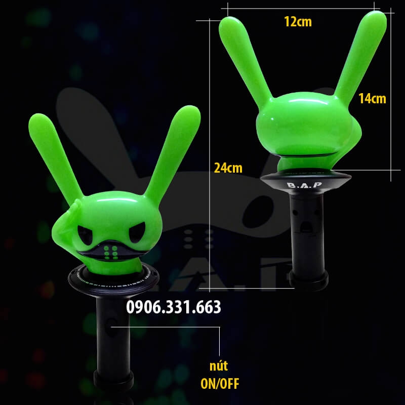 B.A.P lightstick version 2 shop quà tặng 88