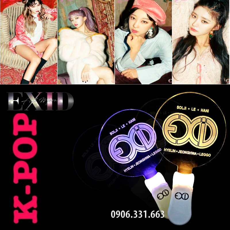 Lightstick Exid fanmade shop quà tặng 88