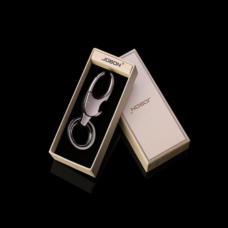 Móc khóa cao cấp Jobon ZB-207 màu đen shop quà tặng 88