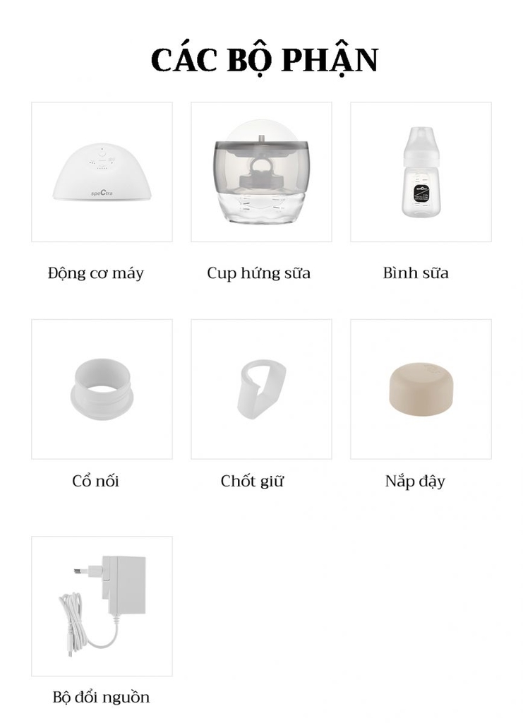Máy hút sữa không dây Spectra Wearable Baby Life - Hệ Thống Cửa Hàng Mẹ ...