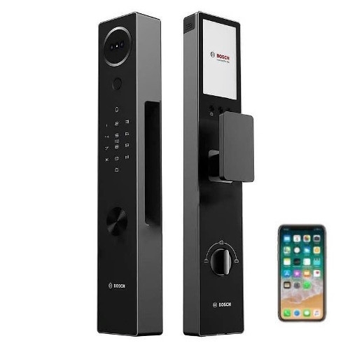 Khóa nhận diện khuôn mặt Bosch FU3 Plus Black app wifi - AALock- khóa ...
