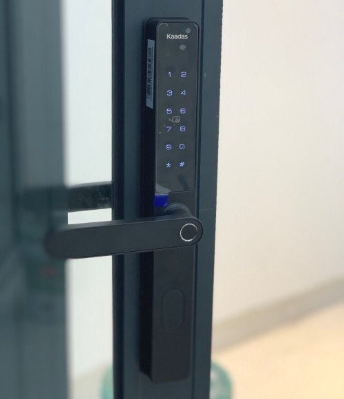 Khóa vân tay cửa nhôm Kaadas S10-5W app wifi - AALock- khóa cao cấp chính hãng