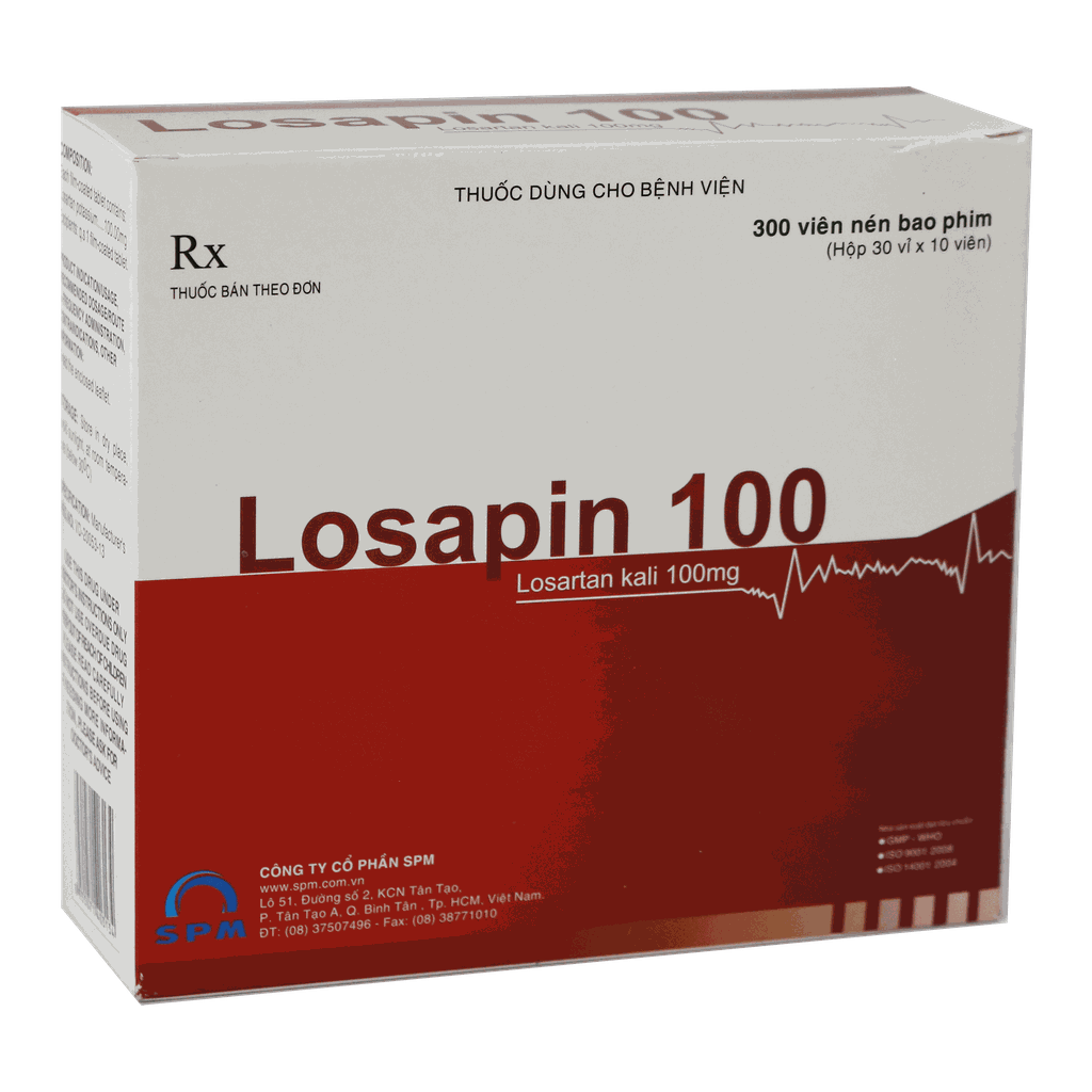 Losapin 100 | Công ty Cổ phần SPM