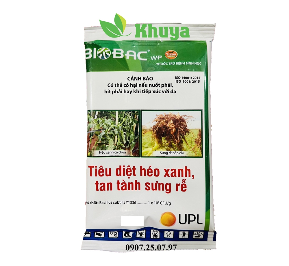 Biobac WP 50gr - CỬA HÀNG VẬT TƯ NÔNG NGHIỆP KHUYA