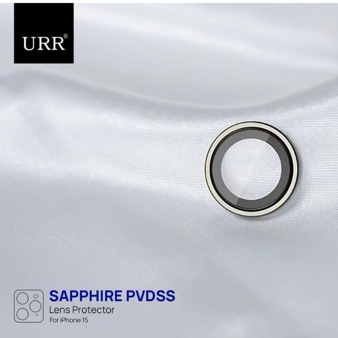 Cường Lực Camera Lens URR, kính Sapphire GIA cho iPhone 15 pro max Nam Phụ Kiện