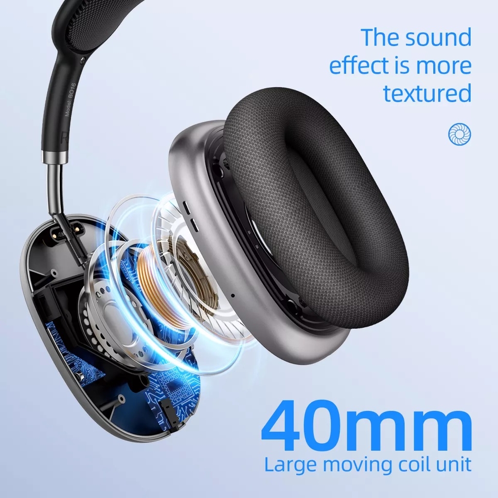 Tai nghe bluetooth chụp tai Borofone BO16 kiểu dáng Airpods max Nam Phụ ...