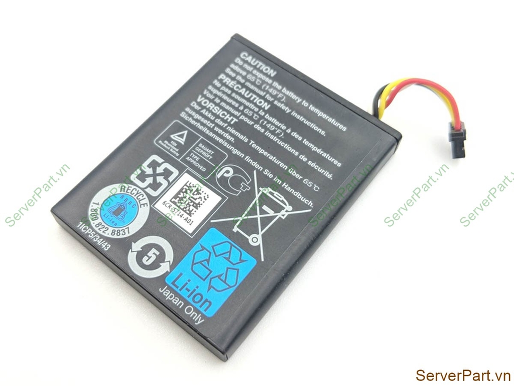 070K80 0H132V Pin Battery Dell Raid H710 H710P H730 H810 H830 ...