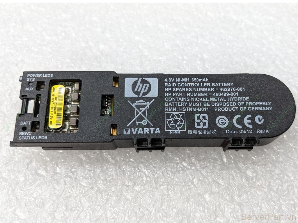Pin Battery HP 4.8v Raid P410 P410i P411 P212 462976-001 460499-001 ...