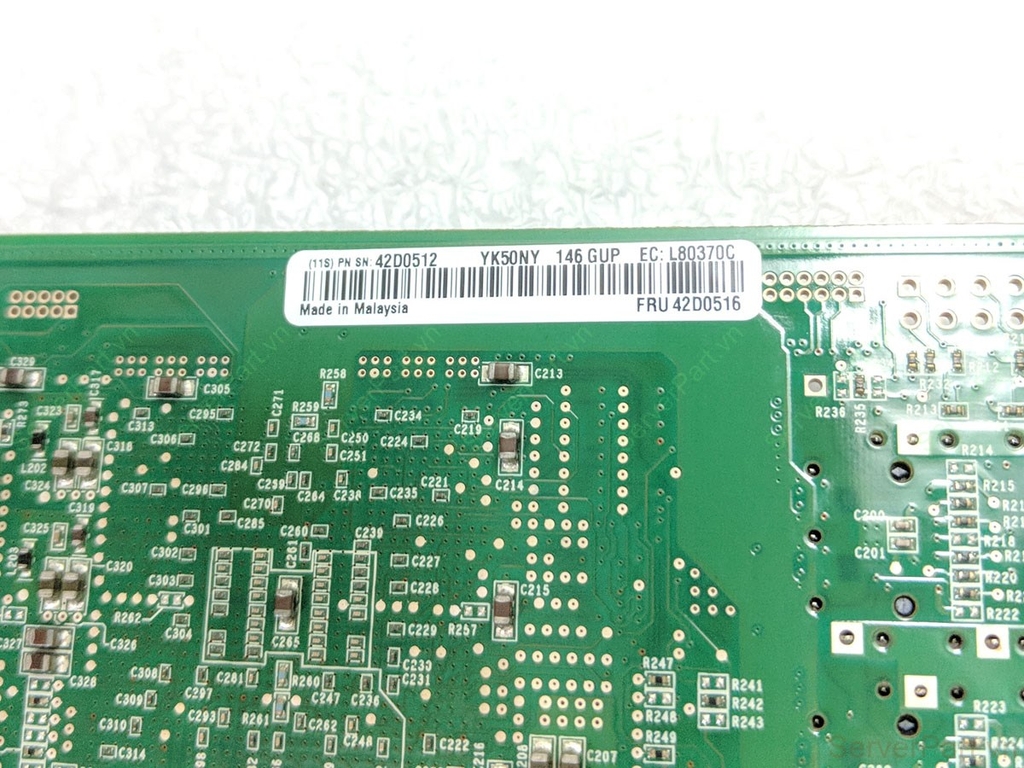 Cạc HBA Card FC IBM QLogic QLE2562 8Gb 2 port FC SFP 42D0512 42D0516 ...