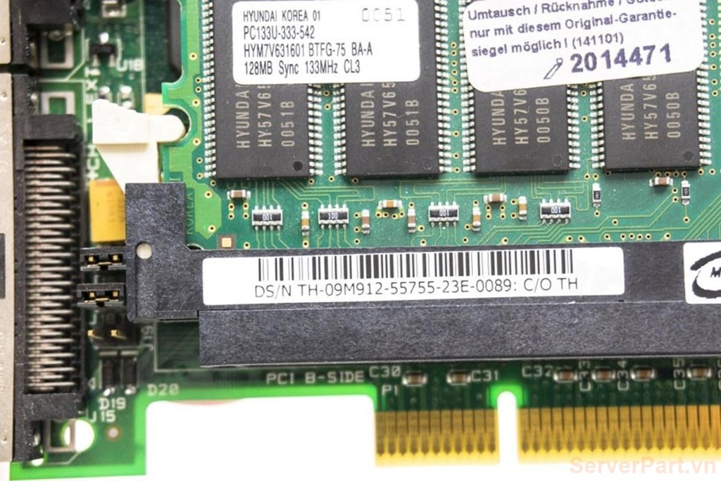 Card Raid scsi pci-x Dell 3 DC 128mb 2pSCSI 2pSCSIext 09M912 ...