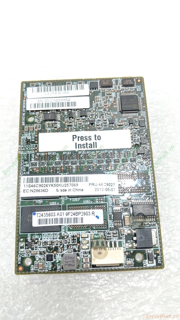 46C9027 81Y4487 46C9026 L3-25436 Bộ nhớ cache IBM 512mb Flash Cache M5 ...