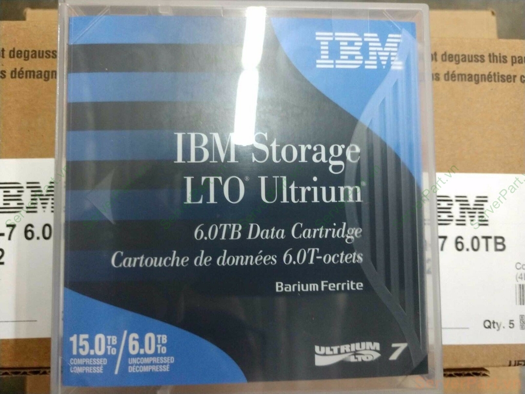 38L7302 Băng từ Cartridge IBM LTO7 Ultrium7 15TB RW Data Cartridge ...