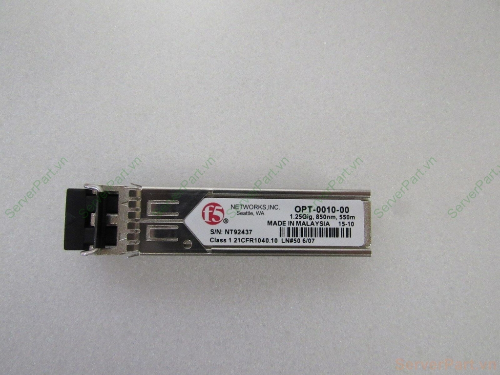 OPT-0010-00 Mô đun quang Module F5 Networks 1Gb FC SFP Transceiver 850 ...