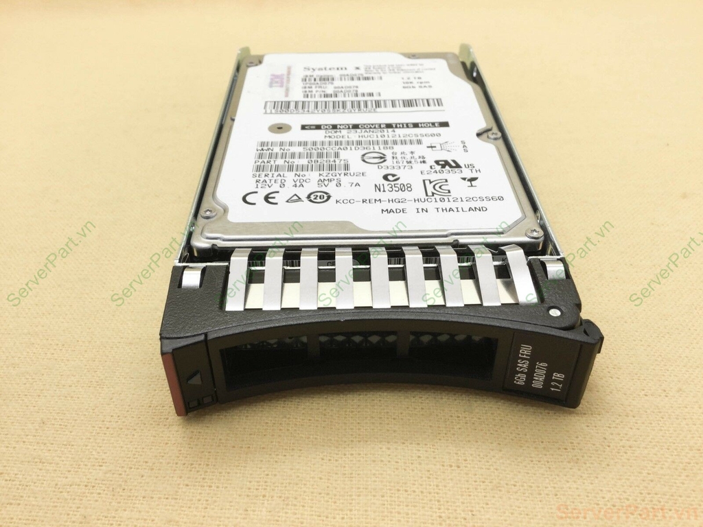 00AD076 00AD079 00AD075 Ổ cứng HDD sIBM 1.2Tb 10k 2,5 6G | ServerPart.vn