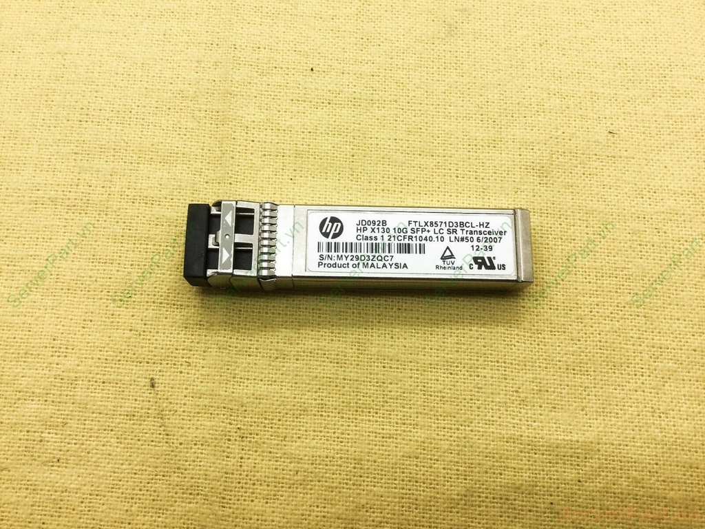 JD092B FTLX8571D3BCL-HZ Mô đun quang Module HP X130 10Gb FC SFP+ Trans ...