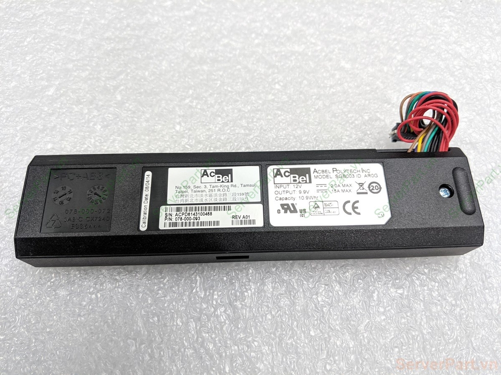 078-000-093 Pin Battery Dell EMC VNXe1600 VNXe3200 | ServerPart.vn
