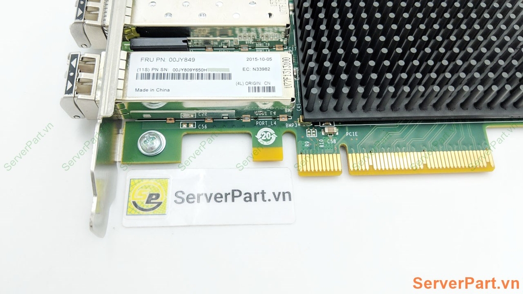 00JY849 00JY809 Cạc HBA Card FC IBM Lenovo Emulex LPE16002 16Gb 2 Port ...