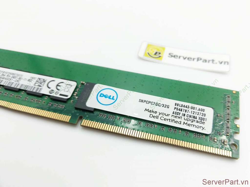 Bộ nhớ Ram Dell 32Gb 2Rx4 PC4-2400T-R PC4-19200 2400Mhz 0CPC7G CPC7G ...