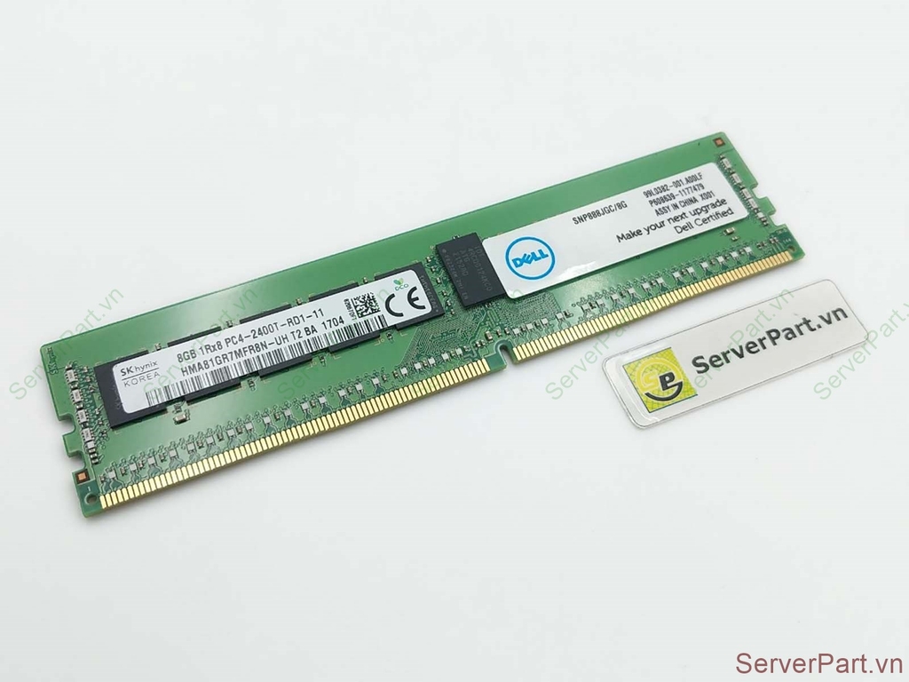 0888JG 888JG SNP888JGC 8GB Bộ nhớ Ram Dell 8Gb 1Rx8 PC4-2400T-R ...