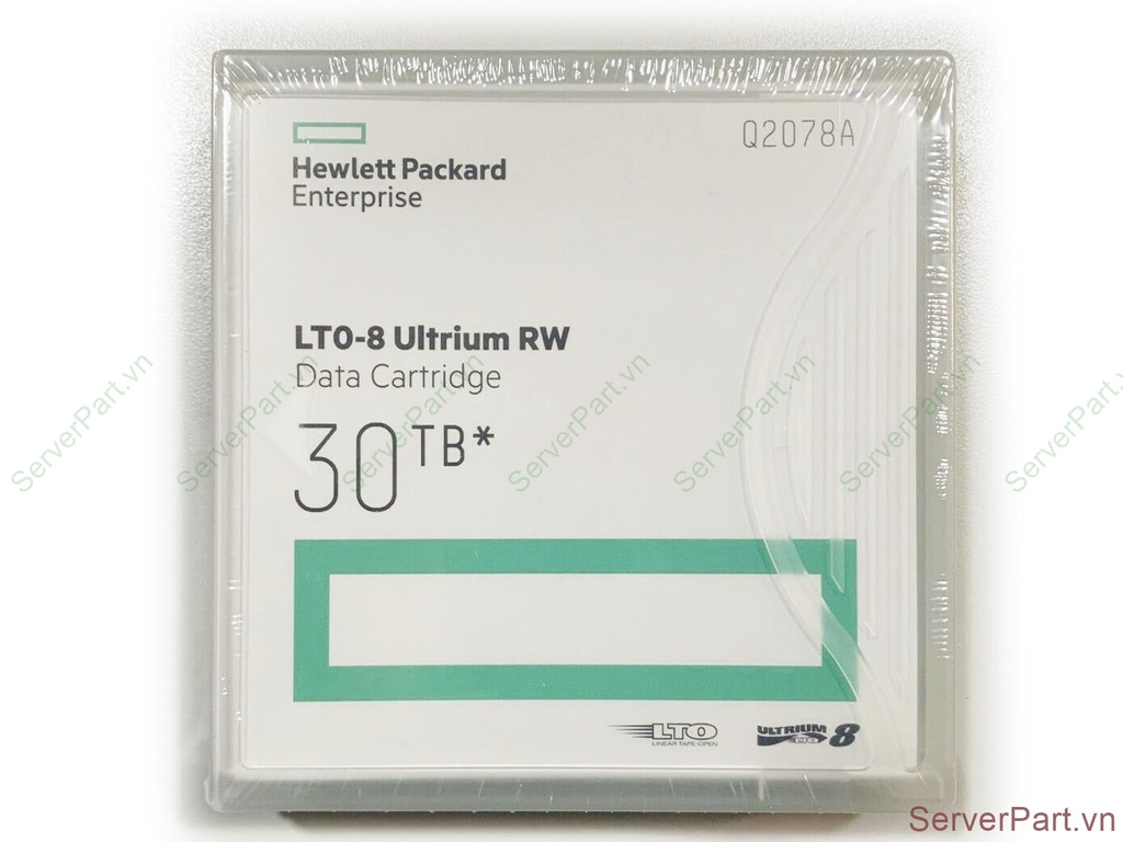 Băng từ Cartridge HP HPE LTO8 Ultrium 30TB Data Cartridge Q2078A ...