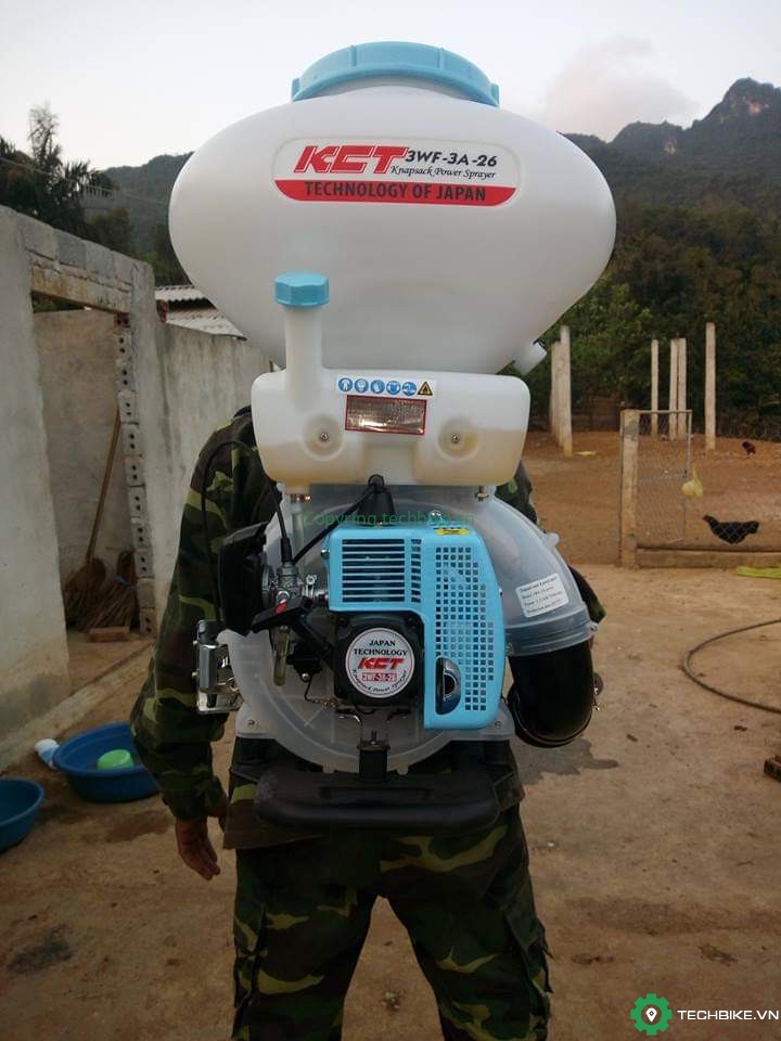 Máy phun thuốc trừ sâu khử trùng KCT 3WF-3A-26 đa năng dienmaythanglong.vn
